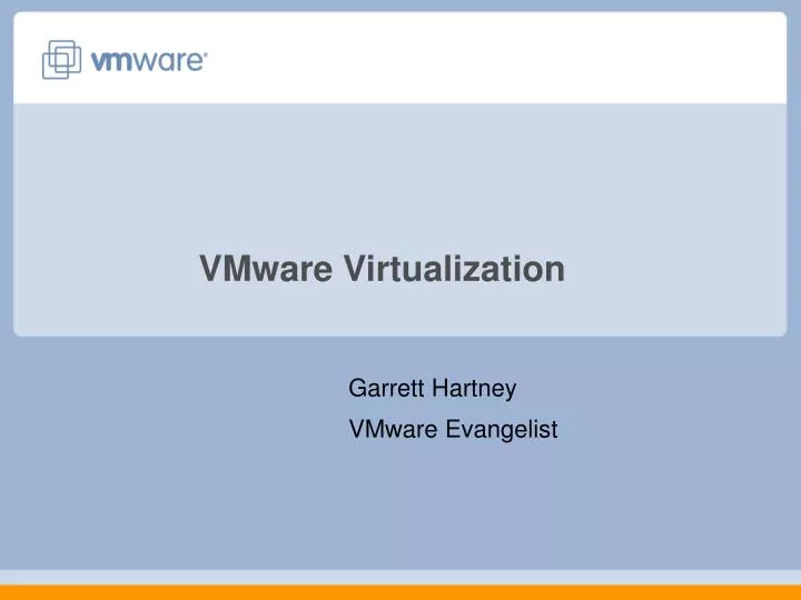 PPT - VMware Virtualization PowerPoint Presentation, free download - ID ...