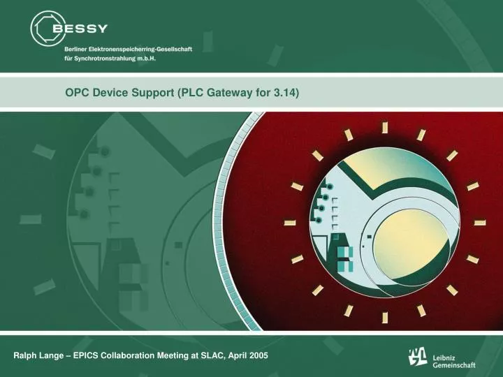 PPT - OPC Device Support (PLC Gateway for 3.14) PowerPoint Presentation ...
