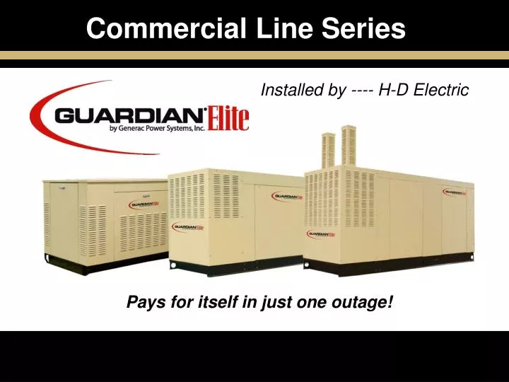 PPT - Commercial Line Series PowerPoint Presentation, free download ...