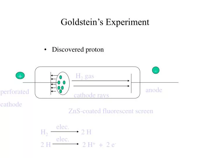 PPT - Goldstein’s Experiment PowerPoint Presentation, free download ...
