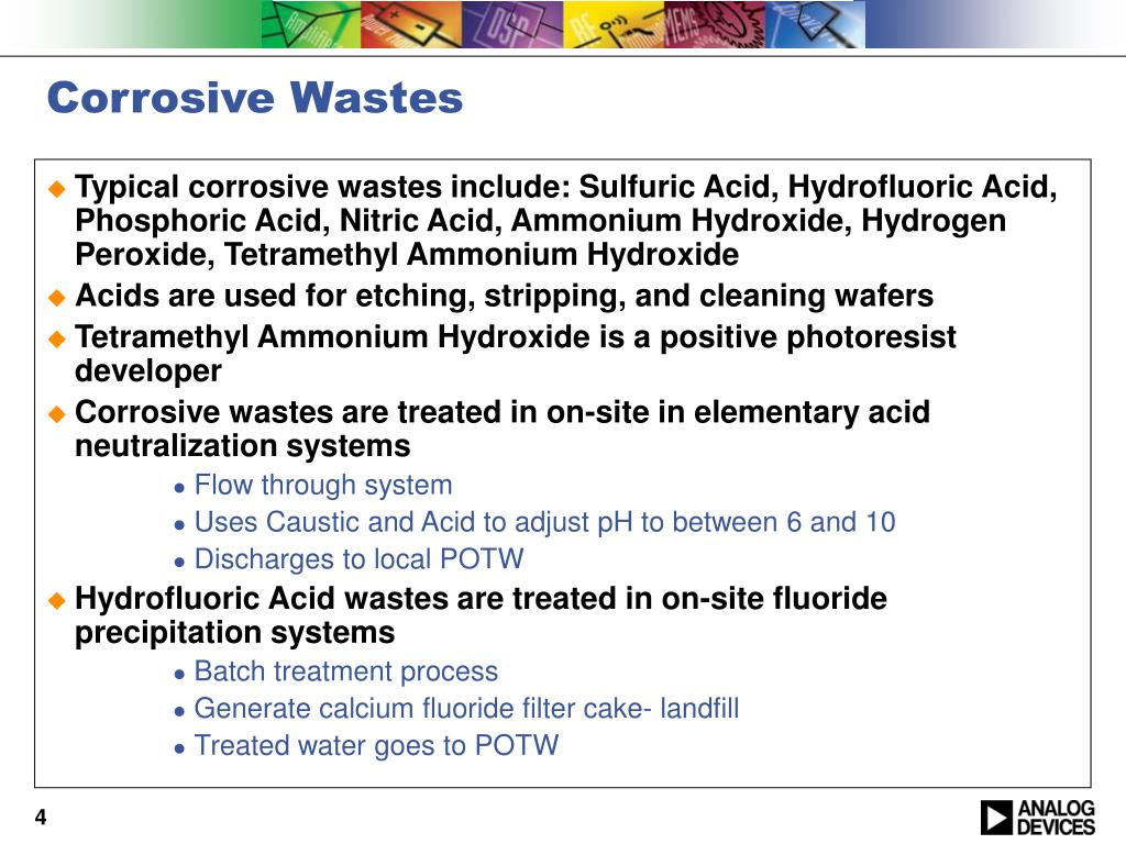PPT - Hazardous Waste Management in the Semiconductor Industry ...