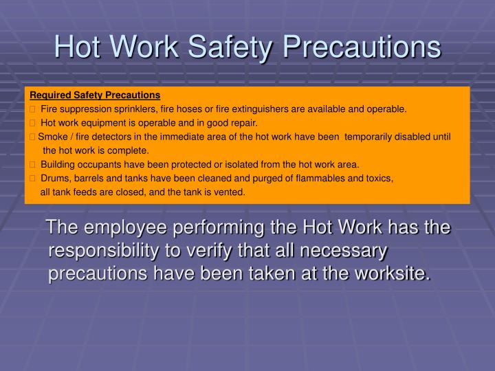PPT - Penn State University Hot Work Permits PowerPoint Presentation ...