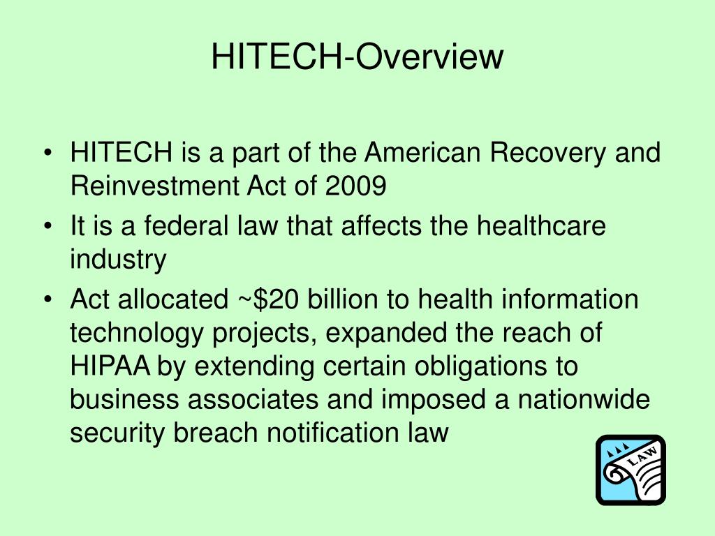 PPT - Health Information Technology for Economic and Clinical Health ...