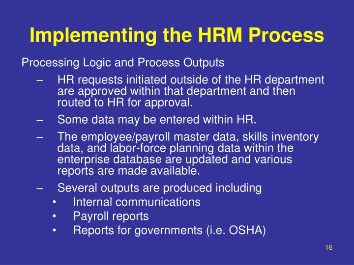 PPT - Chapter 14 The Human Resources (HR) Management and Payroll ...
