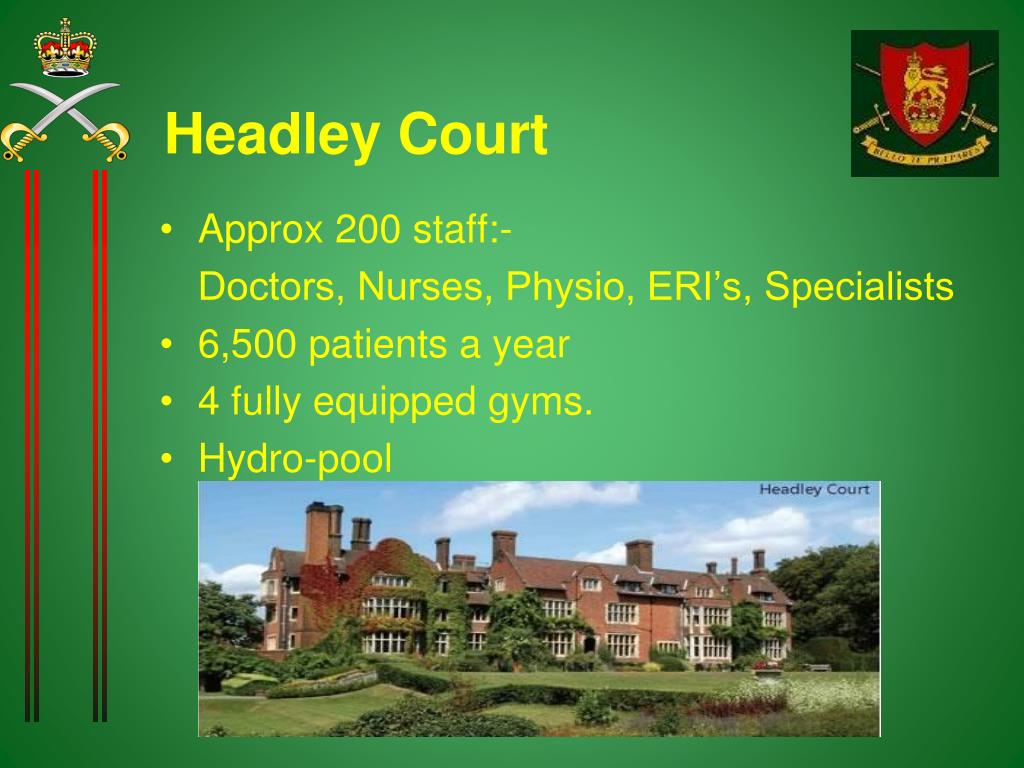 PPT - Injury Prevention and Rehabilitation in the Army PowerPoint ...