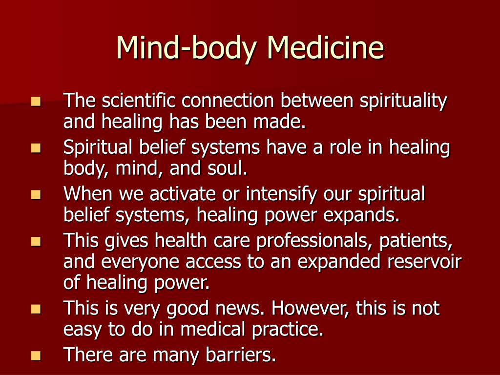 PPT - Spirituality and Healing in Medicine PowerPoint Presentation ...