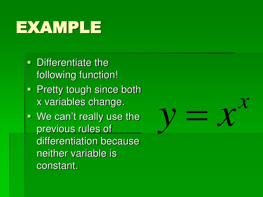 PPT - CHAPTER SEVEN: THE CALCULUS OF LOGARITHMIC FUNCTIONS PowerPoint ... PPT - CHAPTER SEVEN: THE CALCULUS OF LOGARITHMIC FUNCTIONS PowerPoint ...
