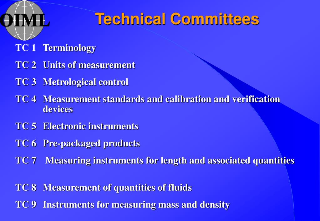 PPT - Organización Internacional de Metrología Legal PowerPoint ...