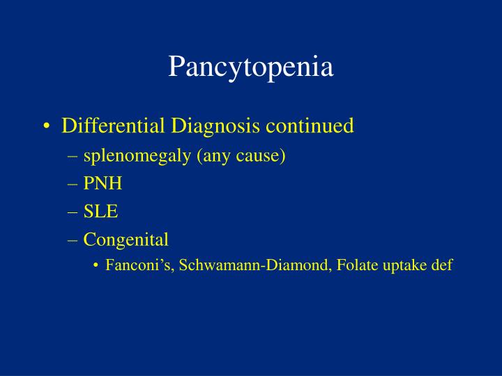 PPT - Aplastic Anemia PowerPoint Presentation - ID:1296182