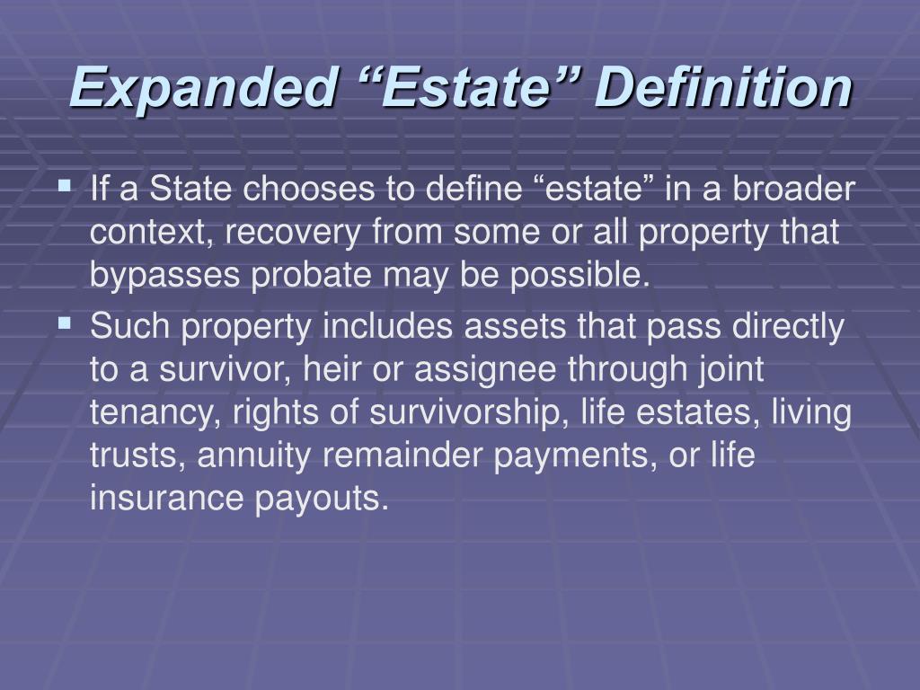 PPT - Alaska Medicaid Estate Recovery Basics PowerPoint Presentation ...