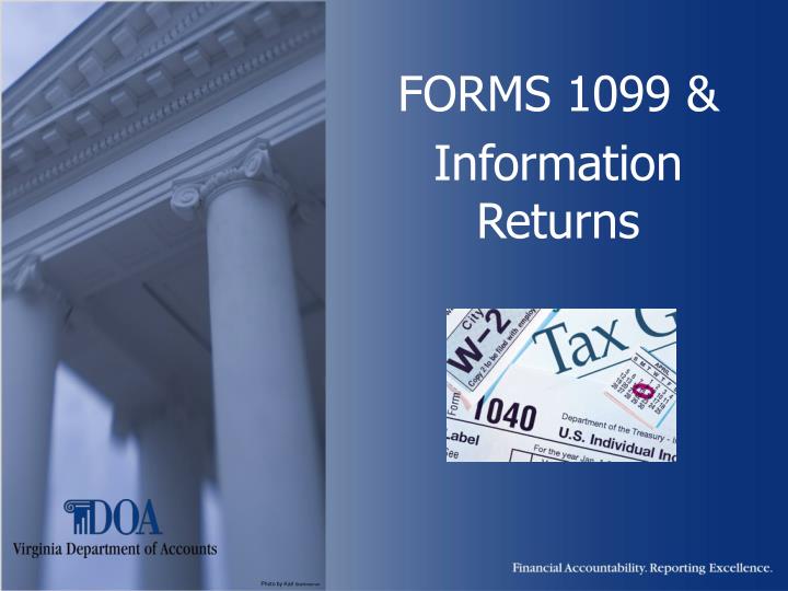 PPT - FORMS 1099 & Information Returns PowerPoint Presentation, free ...