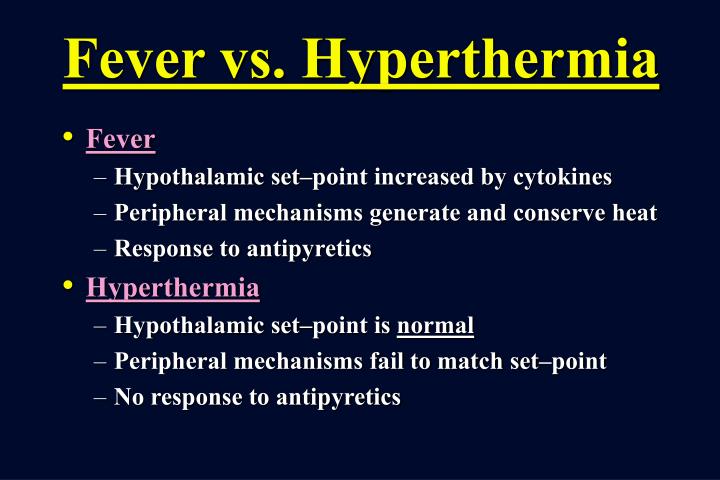 PPT - Fever Clinical Pathophysiology September 7, 2005 PowerPoint ...