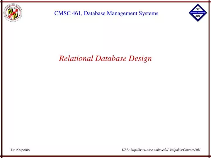 PPT - Relational Database Design PowerPoint Presentation, free download ...