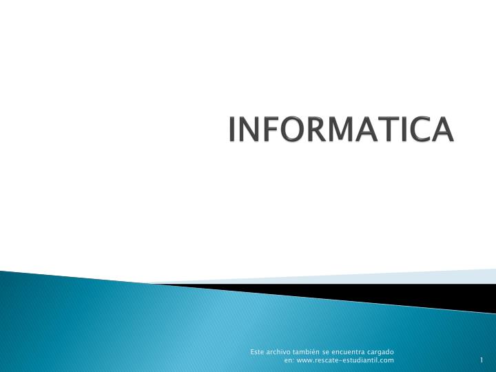 PPT - INFORMATICA PowerPoint Presentation, free download - ID:1297431