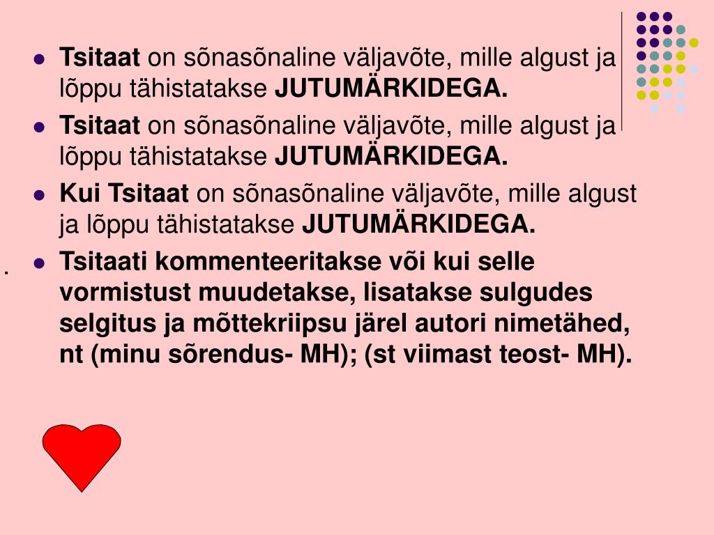 PPT - Kohustusliku kirjanduse teosed ja tsiteerimine PISUT ...