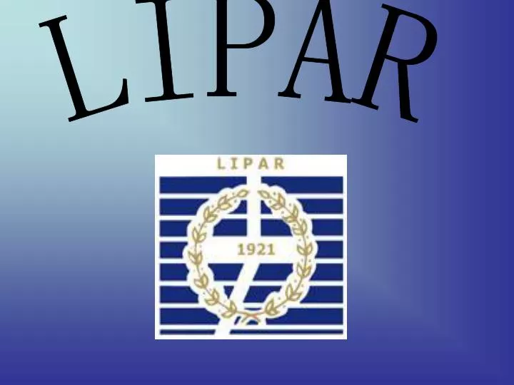 PPT - LIPAR PowerPoint Presentation, free download - ID:1298875