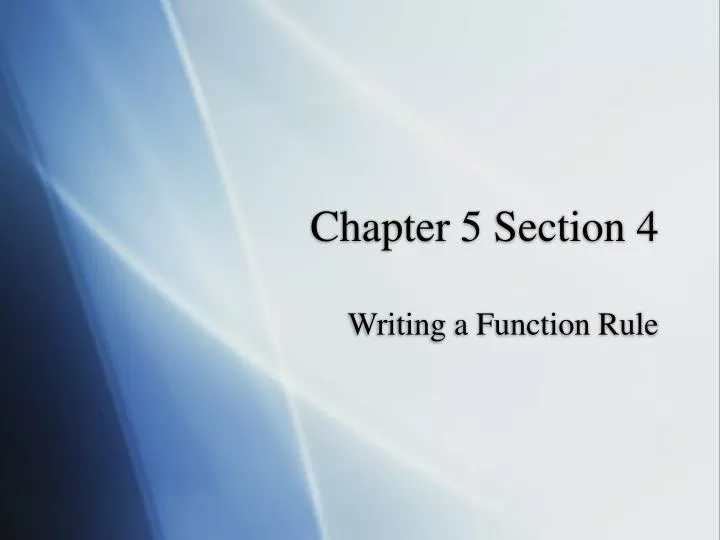 PPT - Chapter 5 Section 4 PowerPoint Presentation, free download - ID ...