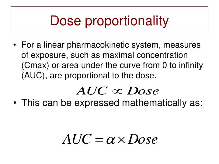 PPT - Exercise 6 Dose linearity and dose proportionality PowerPoint ...