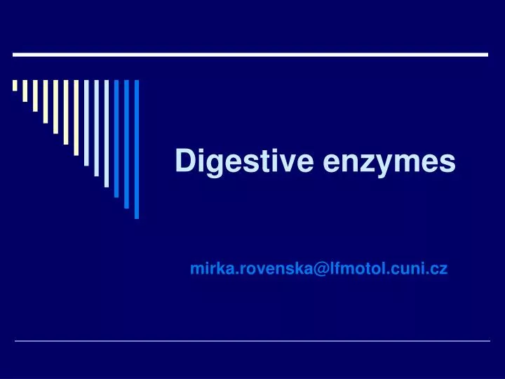 PPT - Digestive enzymes PowerPoint Presentation, free download - ID:1299692