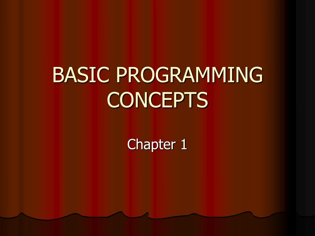 PPT - BASIC PROGRAMMING CONCEPTS PowerPoint Presentation, free download ... PPT - BASIC PROGRAMMING CONCEPTS PowerPoint Presentation, free download ...