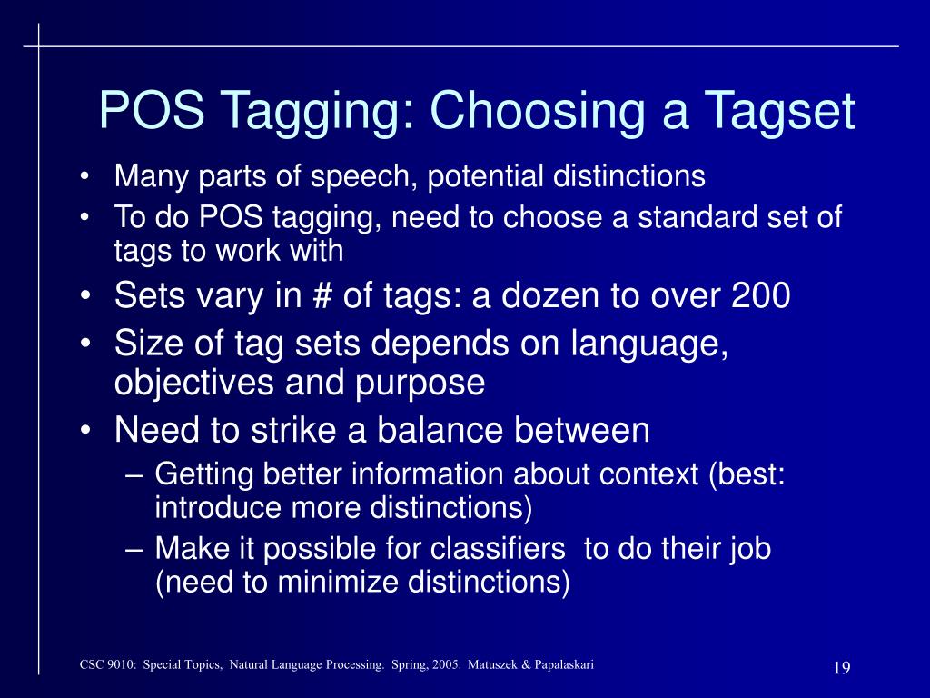 PPT - Part of Speech (POS) Tagging PowerPoint Presentation, free ... PPT - Part of Speech (POS) Tagging PowerPoint Presentation, free ...