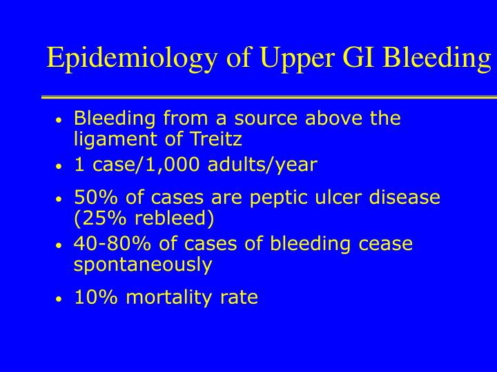 PPT - UGI Bleeding PowerPoint Presentation - ID:1301848