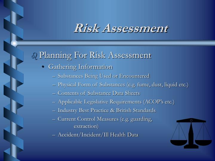 PPT - Risk Assessment PowerPoint Presentation - ID:1302372