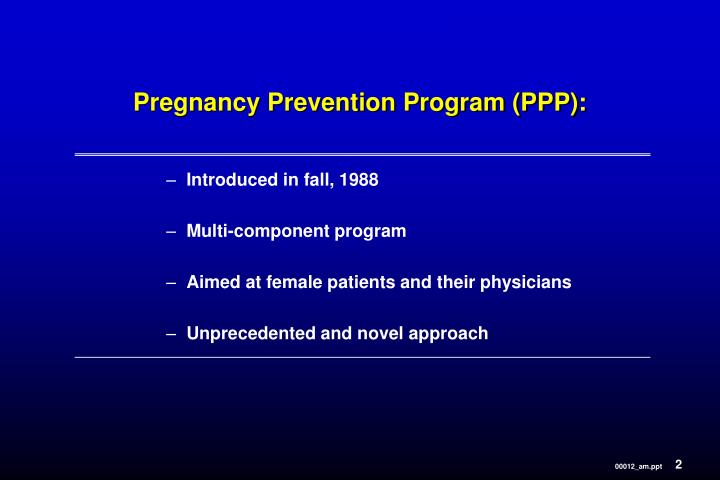 PPT - An Assessment of the Accutane (Isotretinoin) Pregnancy Prevention ...