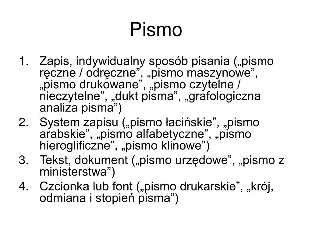 PPT - Transkrypcja i transliteracja niełacińskich systemów pisma ...