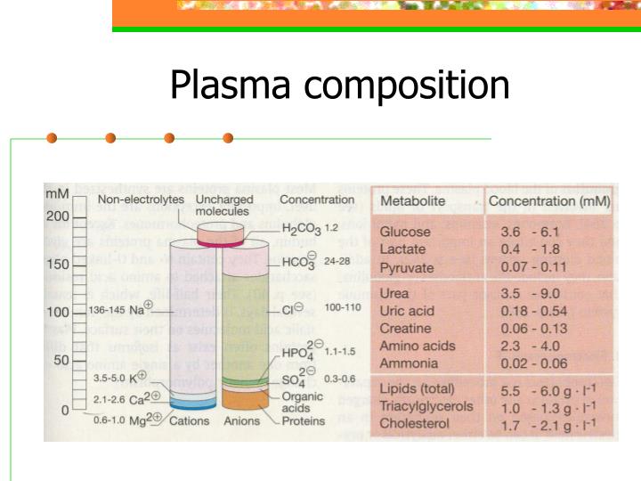 PPT - COMPOSITION OF THE BODY FLUIDS PowerPoint Presentation - ID:1303914