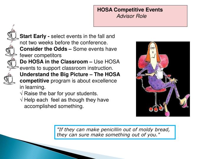PPT - HOSA Competitive Events 2010!! “Behind the Scenes” PowerPoint ...
