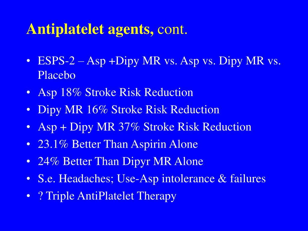 PPT - Asasantin Retard in Stroke Prevention : a Clinical and Business ...