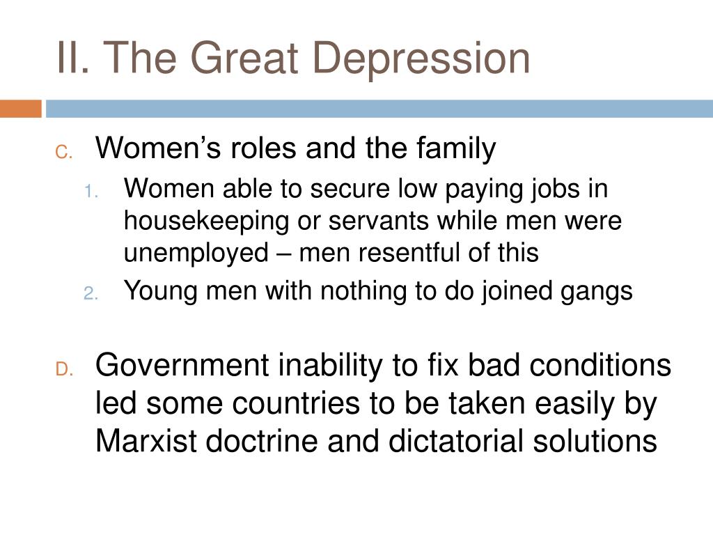 PPT - The Great Depression and Communist Russia PowerPoint Presentation ...