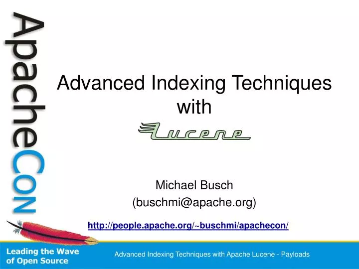 PPT - Advanced Indexing Techniques with PowerPoint Presentation, free ... PPT - Advanced Indexing Techniques with PowerPoint Presentation, free ...