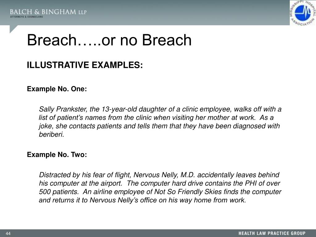 PPT - HHS’S HIPAA BREACH NOTIFICATION RULES WEBINAR Sponsored By ...