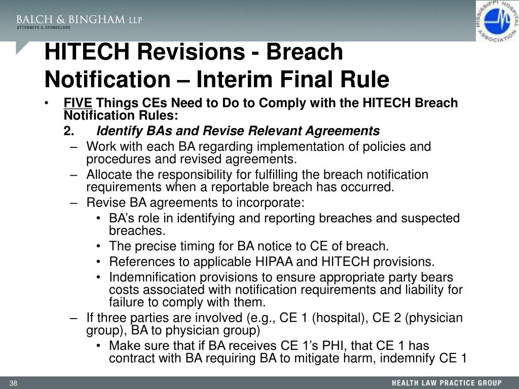 PPT - HHS’S HIPAA BREACH NOTIFICATION RULES WEBINAR Sponsored By ...