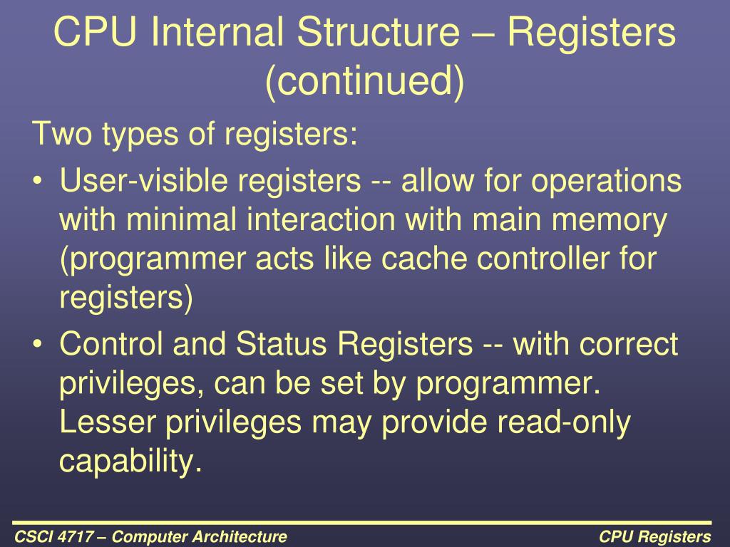 PPT - CSCI 4717/5717 Computer Architecture PowerPoint Presentation ...