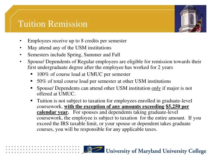 PPT - Tuition Remission PowerPoint Presentation, free download - ID:1308011