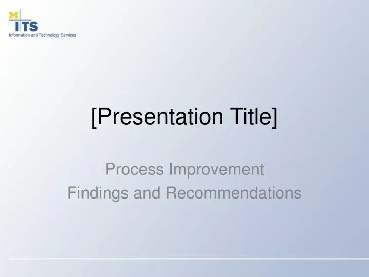 PPT - [Presentation Title] PowerPoint Presentation, free download - ID ...