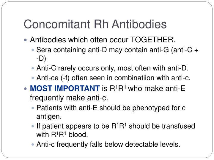 PPT - Unit 7 Rh BLOOD GROUP SYSTEM PowerPoint Presentation - ID:1308214