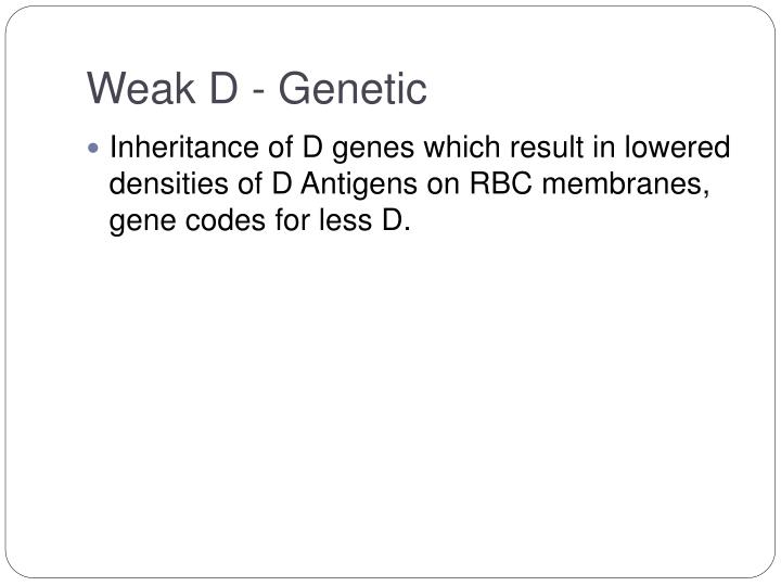 PPT - Unit 7 Rh BLOOD GROUP SYSTEM PowerPoint Presentation - ID:1308214