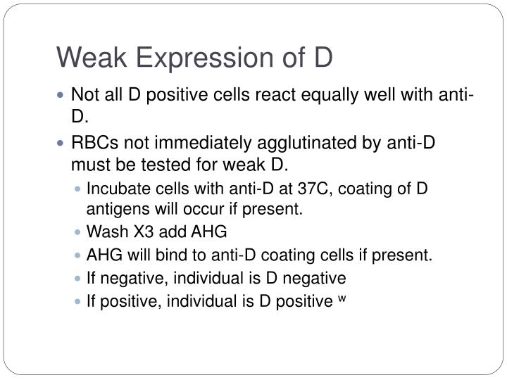 PPT - Unit 7 Rh BLOOD GROUP SYSTEM PowerPoint Presentation - ID:1308214