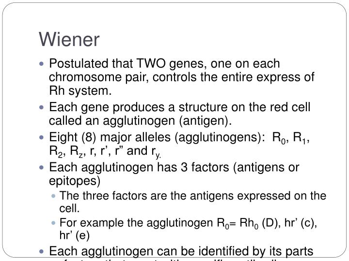 PPT - Unit 7 Rh BLOOD GROUP SYSTEM PowerPoint Presentation - ID:1308214