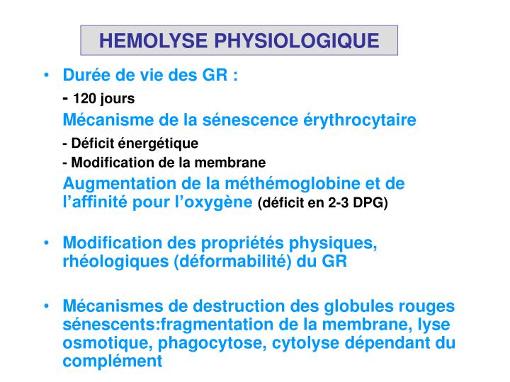 PPT - HEMOGLOBINE PowerPoint Presentation - ID:1308403