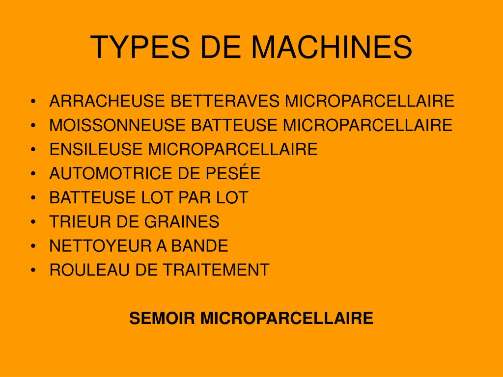 PPT - ERMAS É TUDES ET R É ALISATIONS MACHINES AGRICOLES SP É CIALES ...