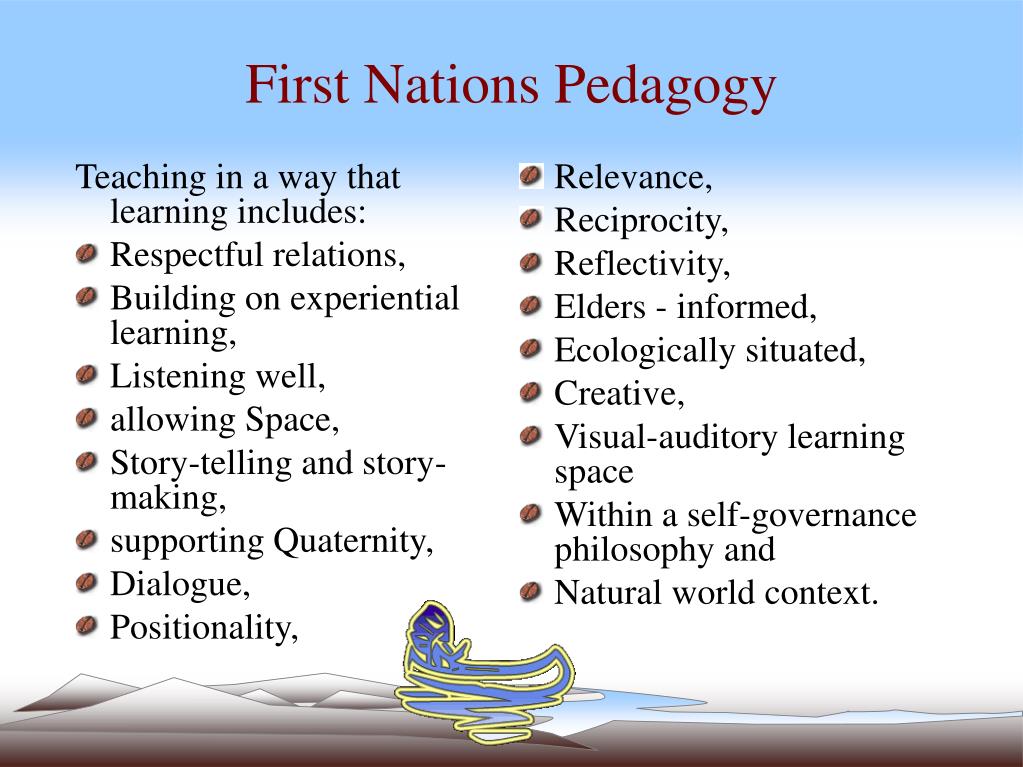 PPT - First Nations Pedagogy For Online Learning - Sylvia Currie ...