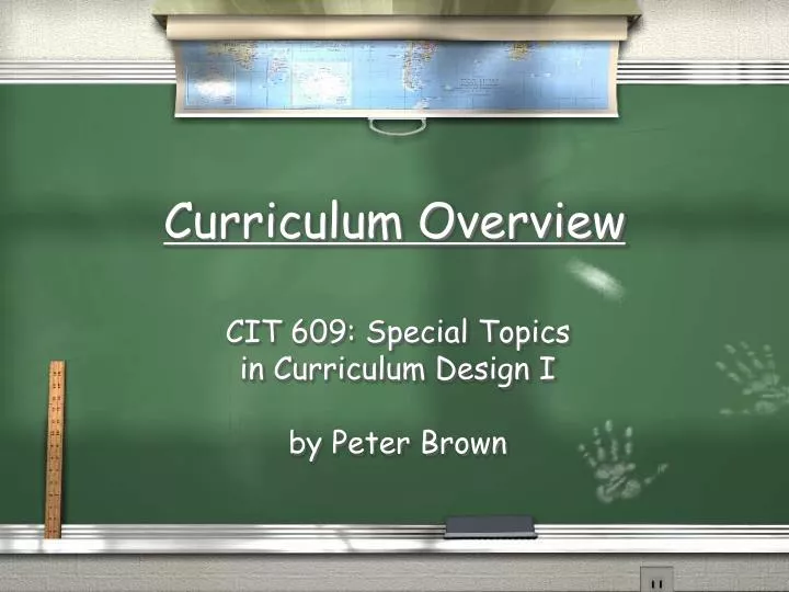 PPT - Curriculum Overview PowerPoint Presentation, free download - ID ...