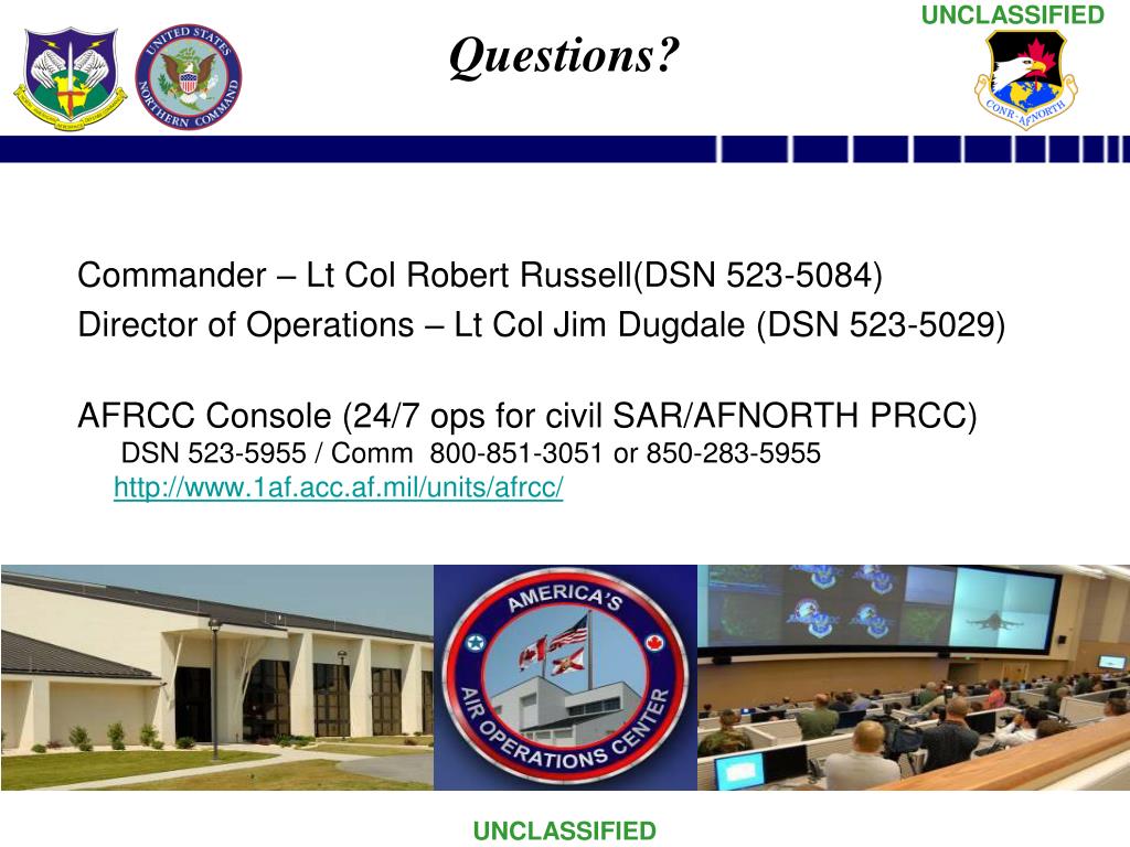PPT - USNORTHCOM Joint Personnel Recovery Center (JPRC) Mr. Anthony ...
