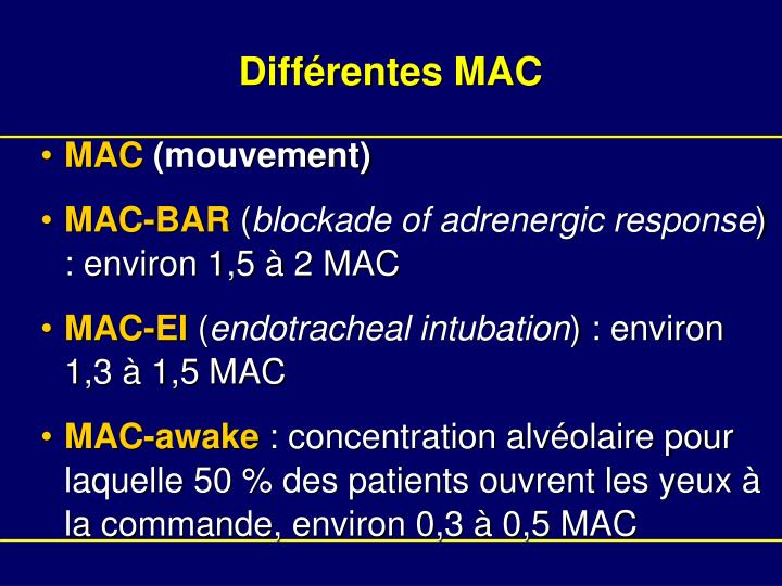 PPT - L’anesthésie générale balancée PowerPoint Presentation - ID:1315140