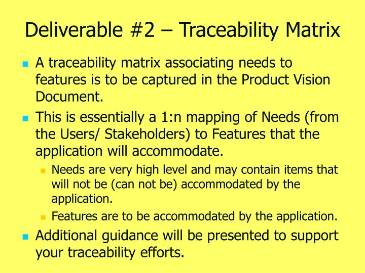 PPT - Project Deliverables PowerPoint Presentation - ID:1315688